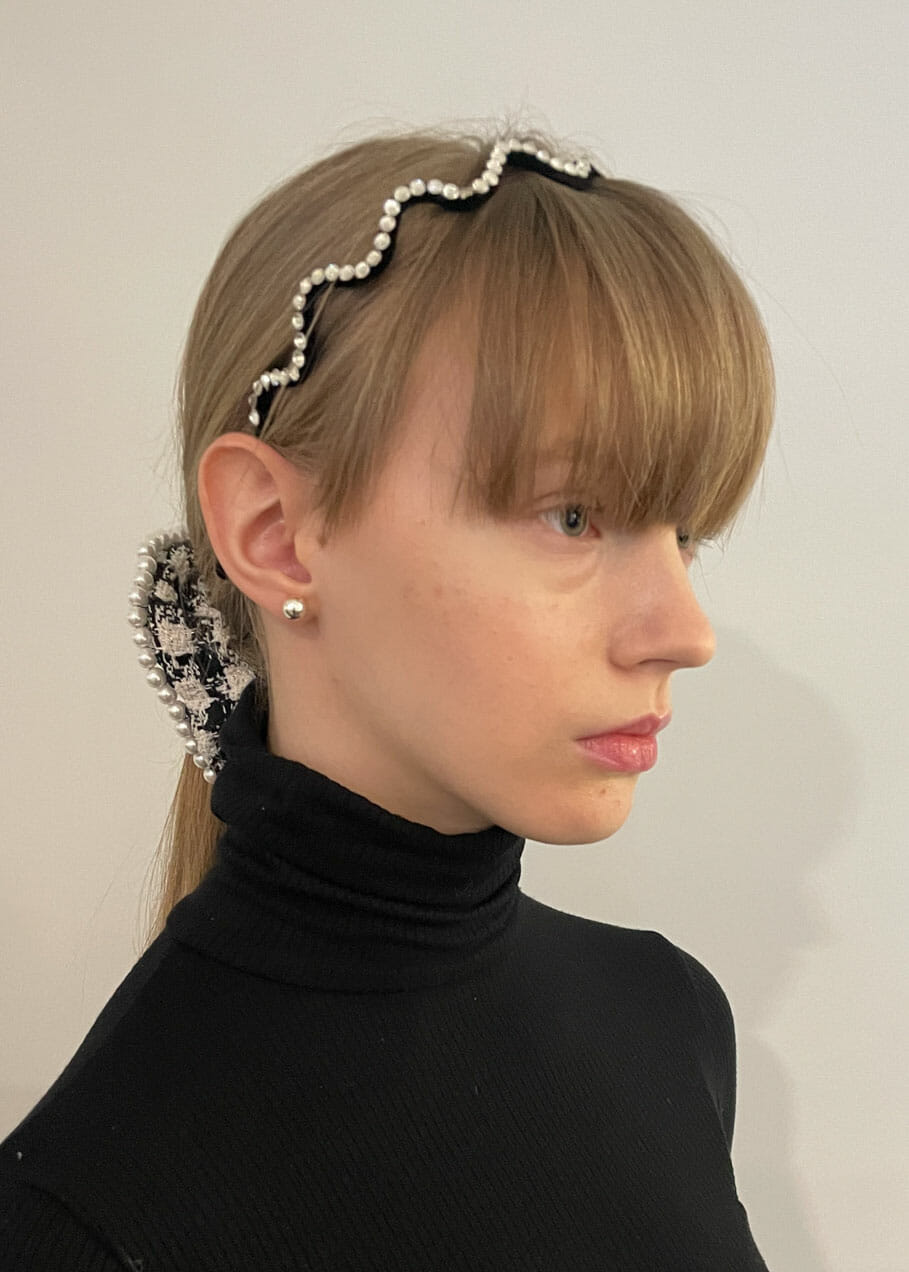 Scho Studio | Ariel Crystal Tout Wave Hairband