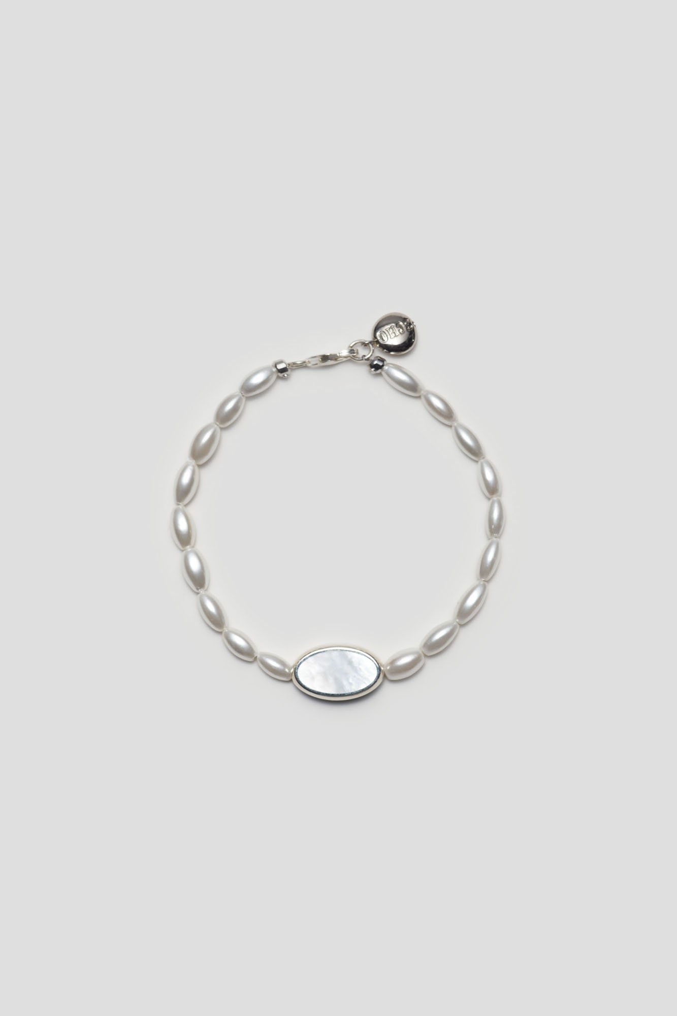 Scho Studio | Hero Oval Rice Pearl Bracelet