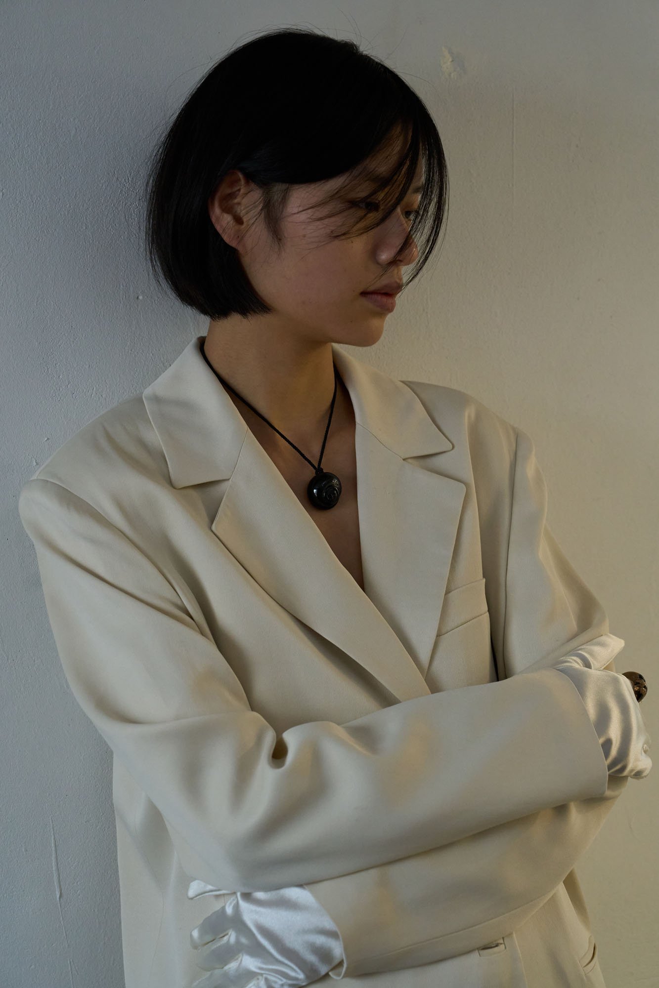 Scho Studio | Escargot Onyx Necklace