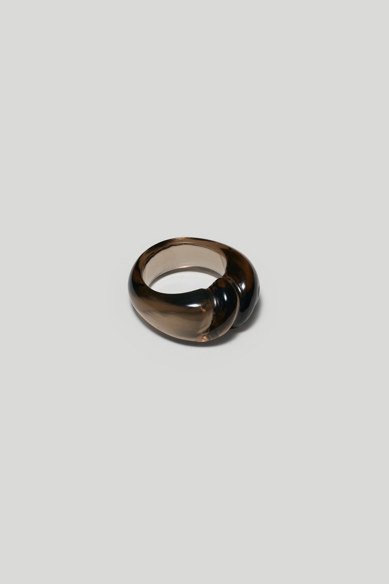 Scho Studio | Twine Smoked Quartz Ring